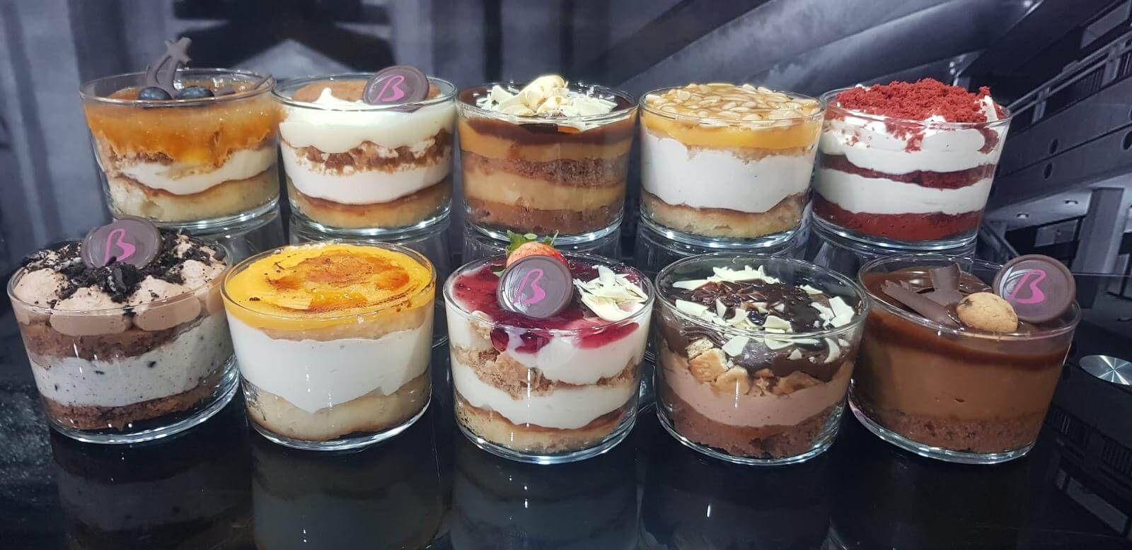 Vasos de postre – Berlin Pastelería